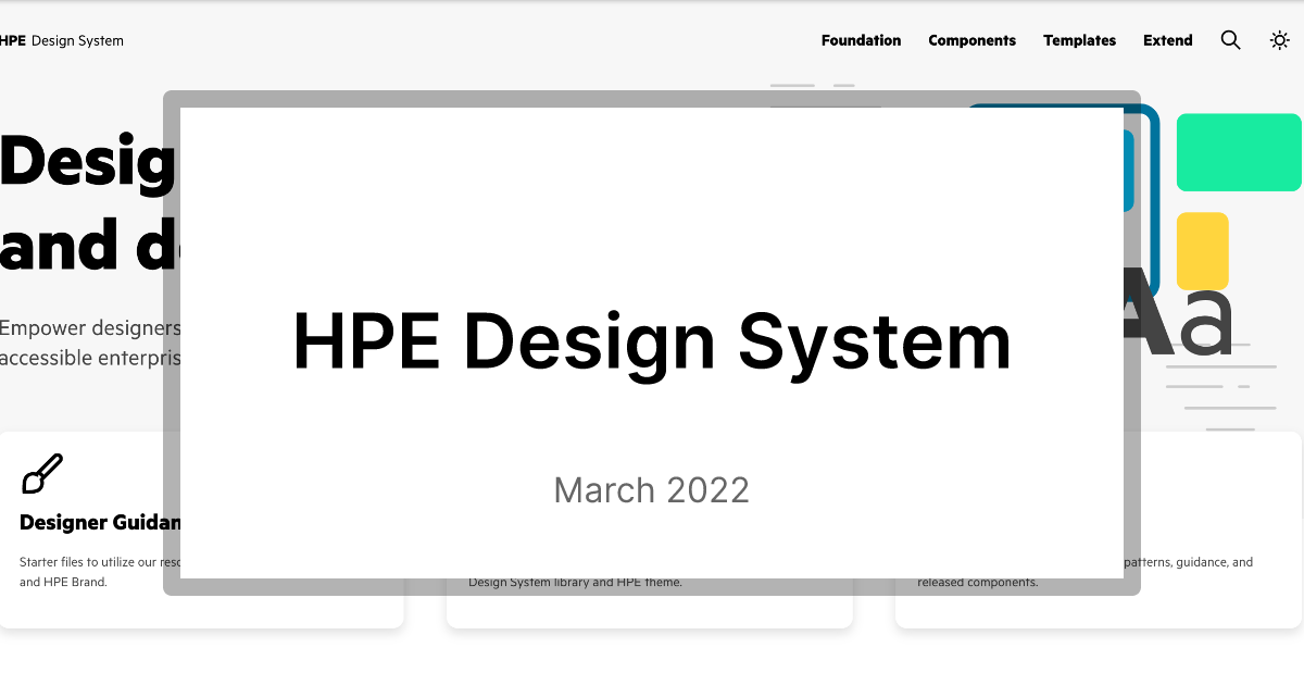 HPE Design System